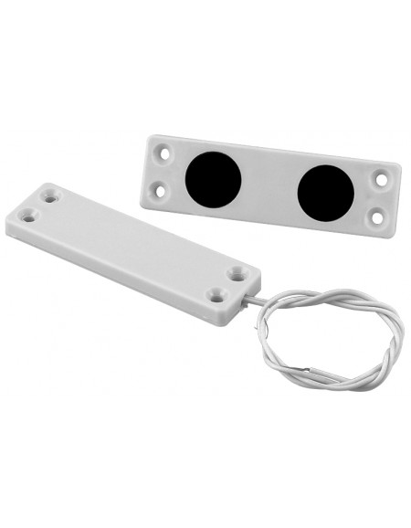 Contatto magnetico Antifurto bianco Ultra Piatto per serramenti ...
